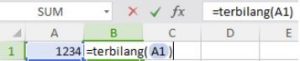 Rumus Terbilang Excel 2007, 2010, 2016 | Guru Belajarku