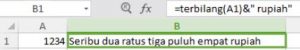 Rumus Terbilang Excel 2007, 2010, 2016 | Guru Belajarku