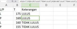 Rumus If Excel Tunggal & Bertingkat (Contoh & Rumus) | Guru Belajarku