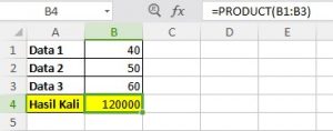 Rumus Penjumlahan, Pengurangan, Perkalian, & Pembagian di Excel